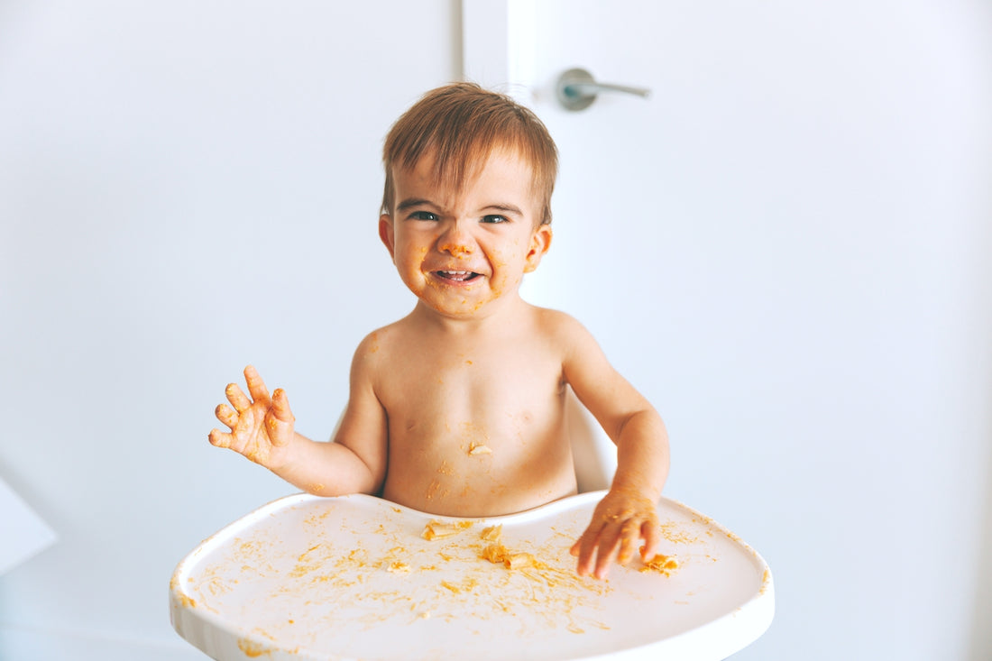 Why Babies Throw Food and How to Stop Baby Food Throwing – Happiest Baby